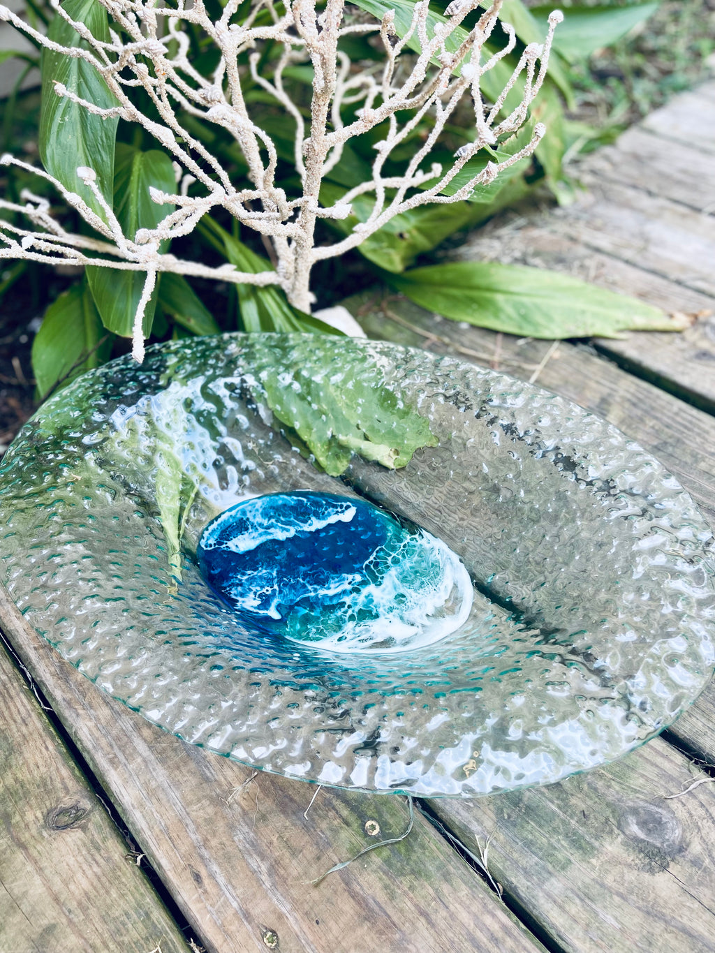 Glass Ocean Bowl – MJ By The Bay, LLC